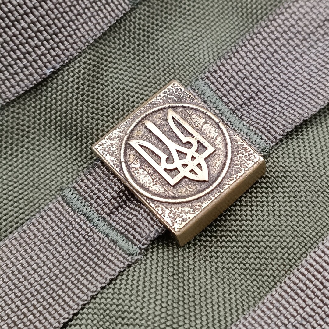 Ukrainian Trident Molle Clip Flag Patch Edc Tactical Patches - Etsy