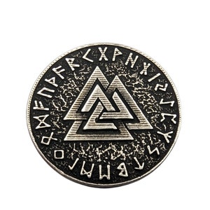 Yggdrasil Tree of Life Valknut Custom EDC Magic Viking Coin - Etsy