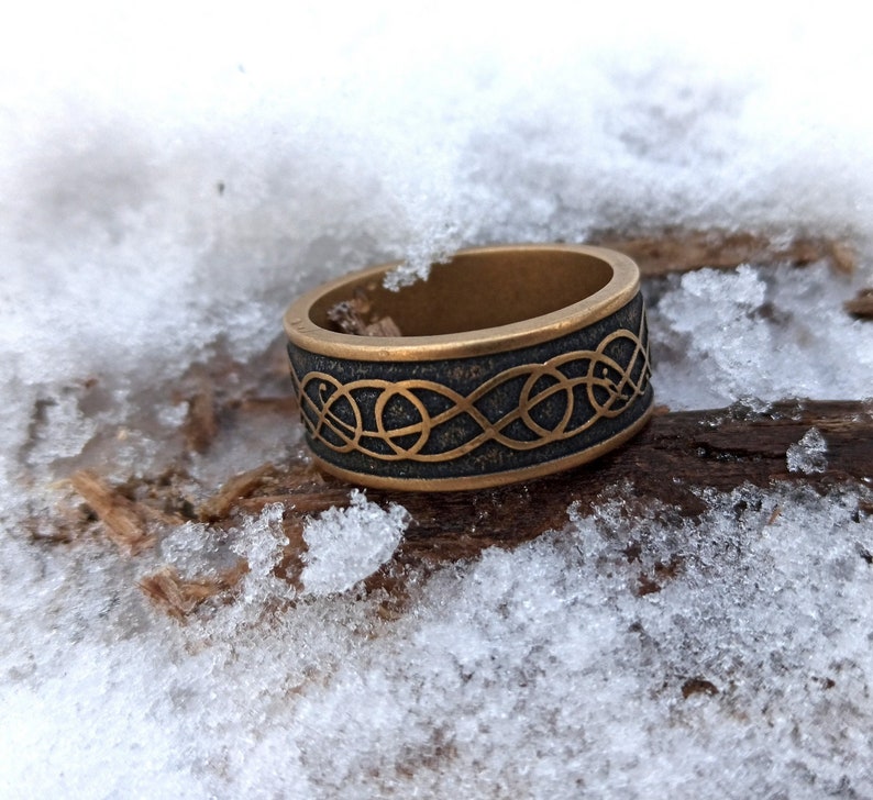 Norse Rings Viking Wedding Ring Nordic Jewelry - Etsy