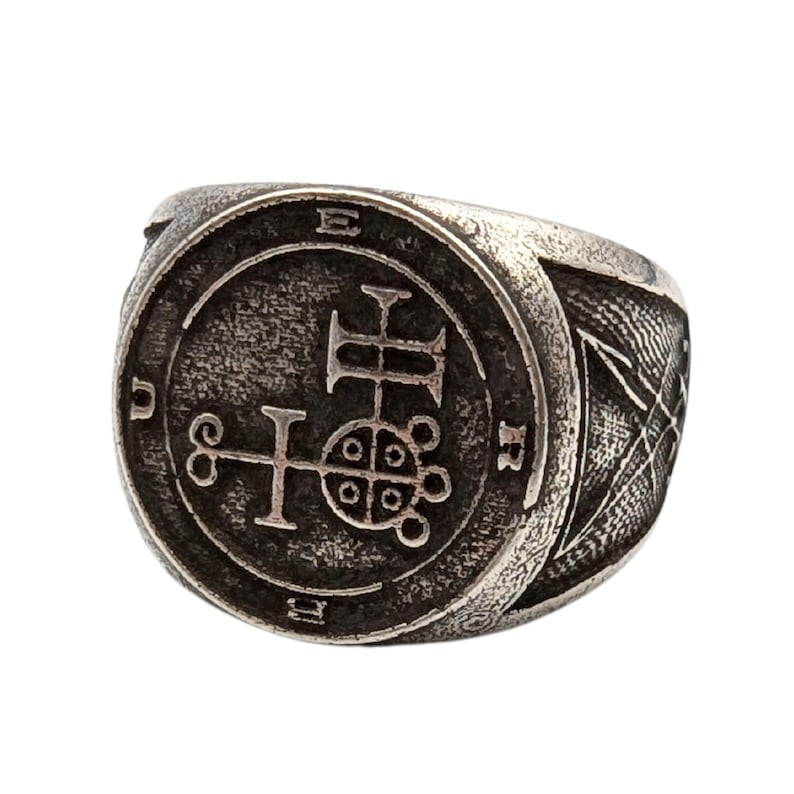 Demon Buer Sigil Ring Occult Gothic Witchcraft Satanic Jewelry - Etsy