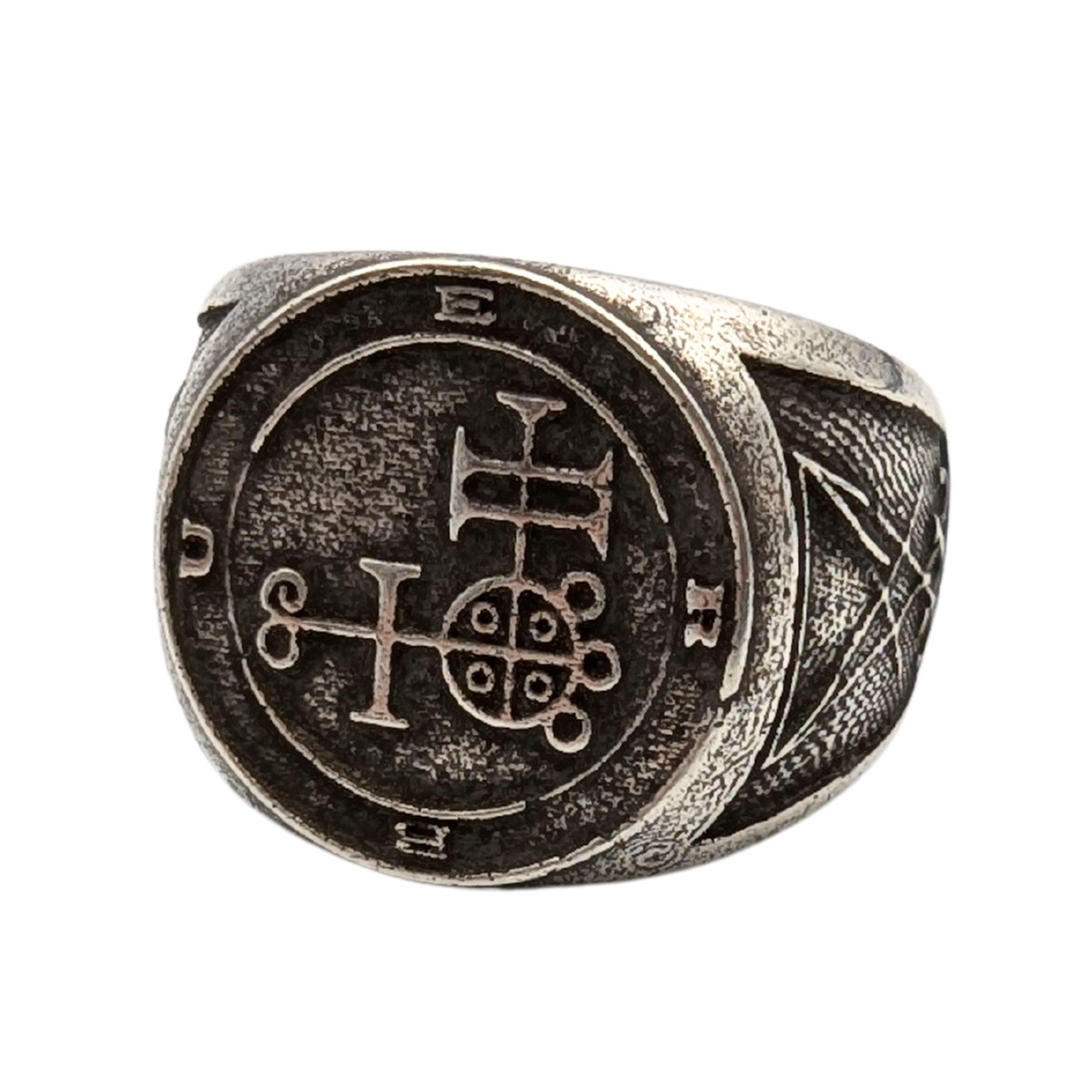 Demon Buer Sigil Ring Occult Gothic Witchcraft Satanic Jewelry - Etsy