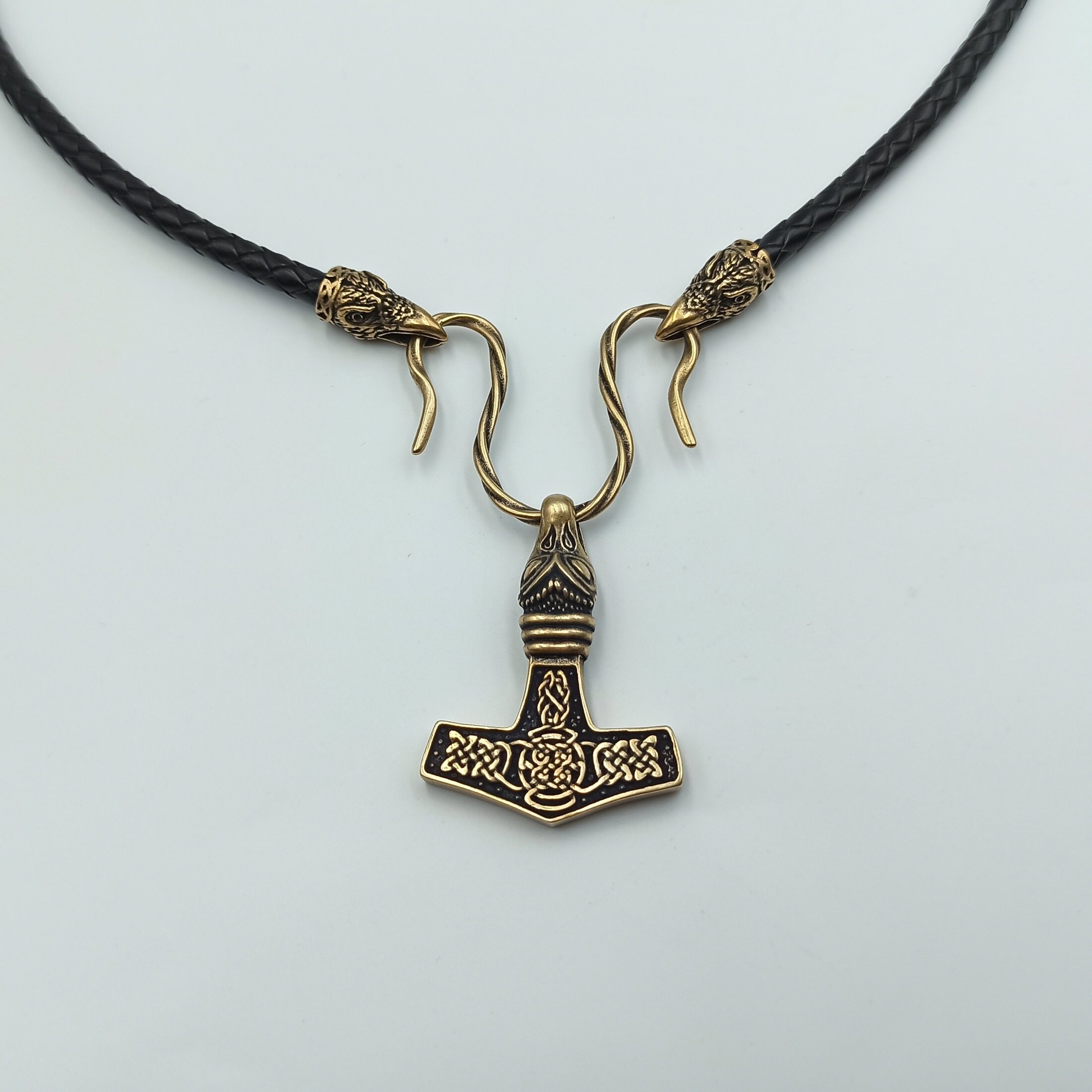 Mjolnir Replica Pendant Norse Necklace Viking Jewelry Men | Etsy