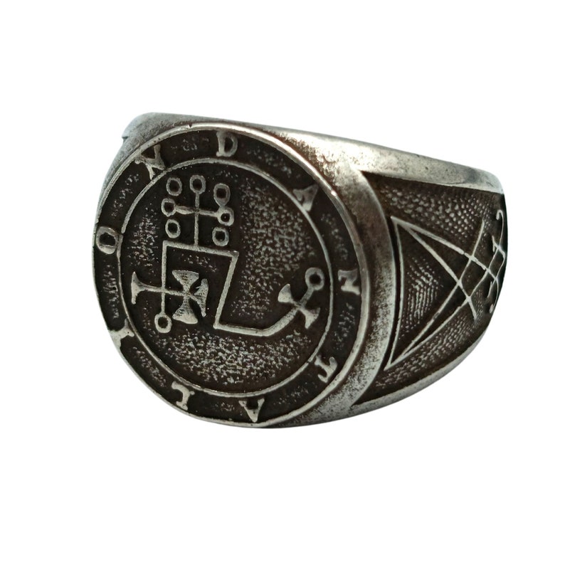 Dantalion Demon Sigil Occult Ring Gothic Jewelry - Etsy