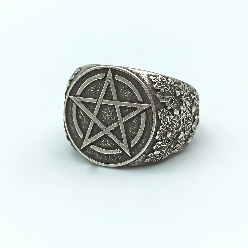 Wiccan Magic Pentacle Ring Witchcraft Witchy Jewelry - Etsy