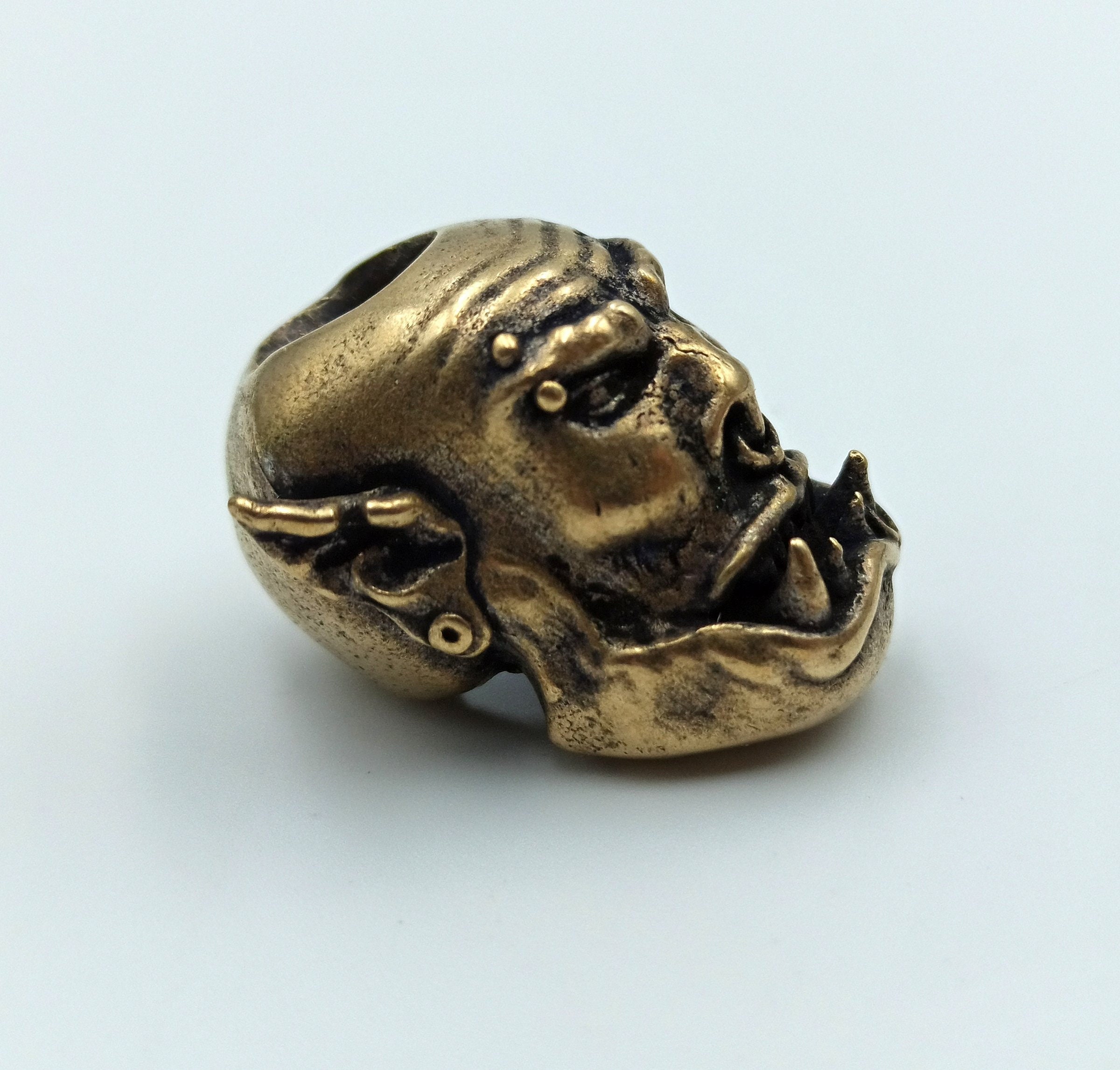 Orc Lanyard Knife Bead Paracord Beads EDC Charms Keychain | Etsy