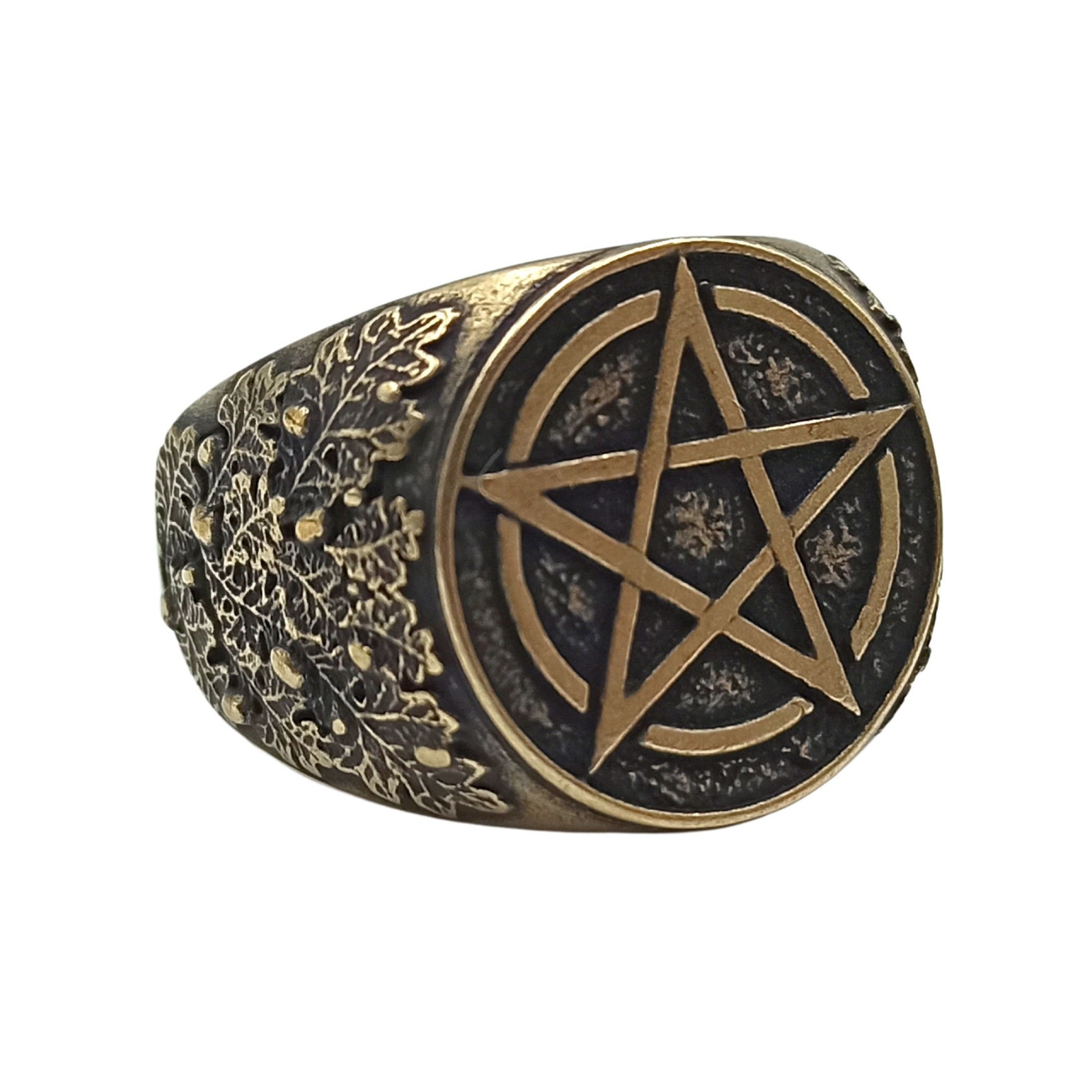 Wiccan Magic Pentacle Ring Witchcraft Witchy Jewelry - Etsy