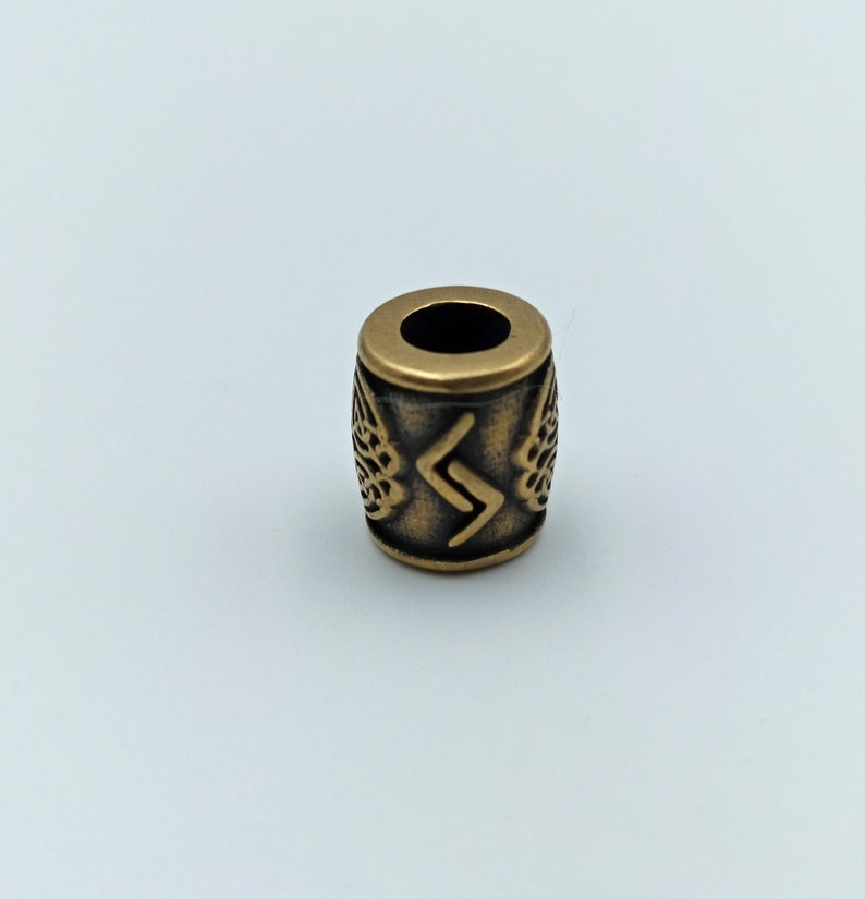 Jera Rune Viking Runes Beads Knife Lanyard Bead - Etsy