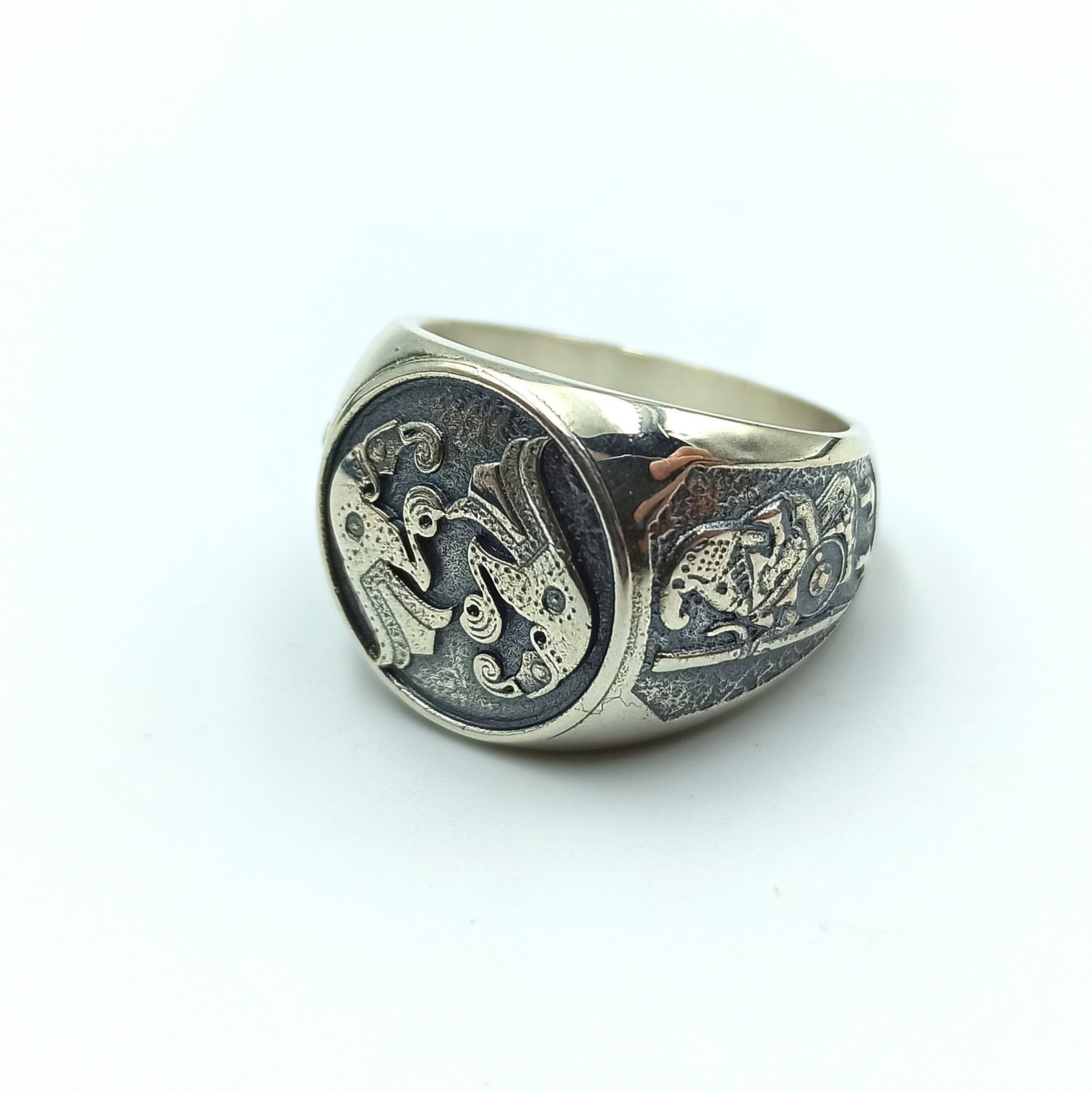 Norse Raven Ring Ancient Viking Artifacts Jewelry Men - Etsy