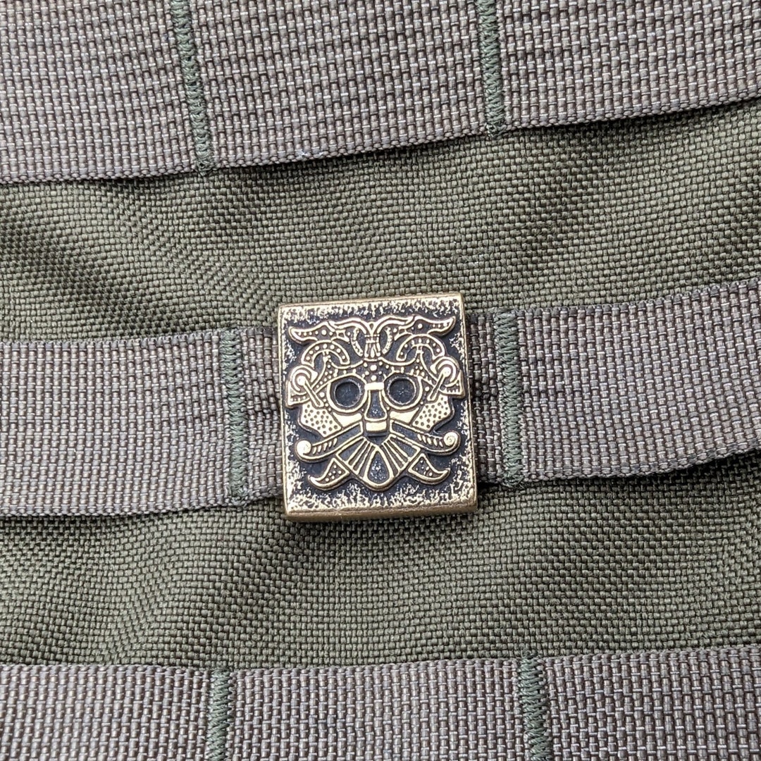 Loki Mask Molle Clip Viking Morale Patch - Etsy