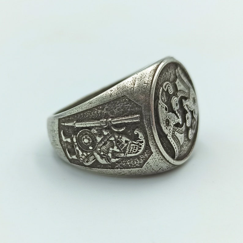 Norse Raven Ring Ancient Viking Artifacts Jewelry Men - Etsy