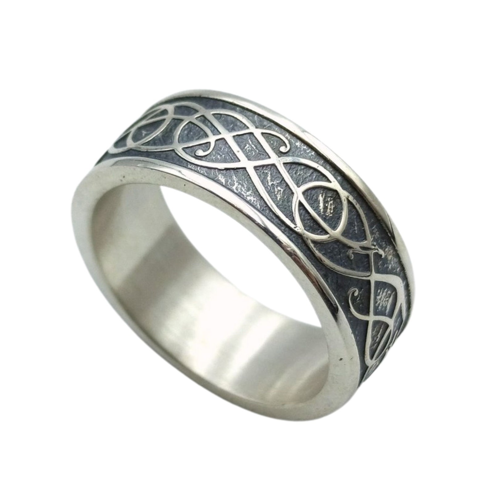 Norse Rings Viking Wedding Ring Nordic Jewelry - Etsy