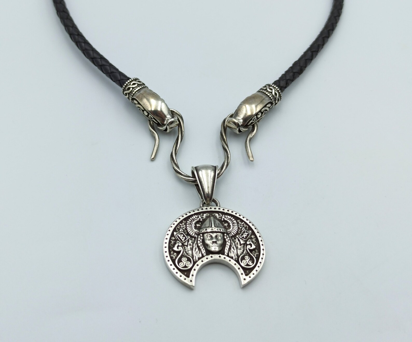 Freya Valkyrie Goddess Silver Pendant Viking Norse Jewelry - Etsy