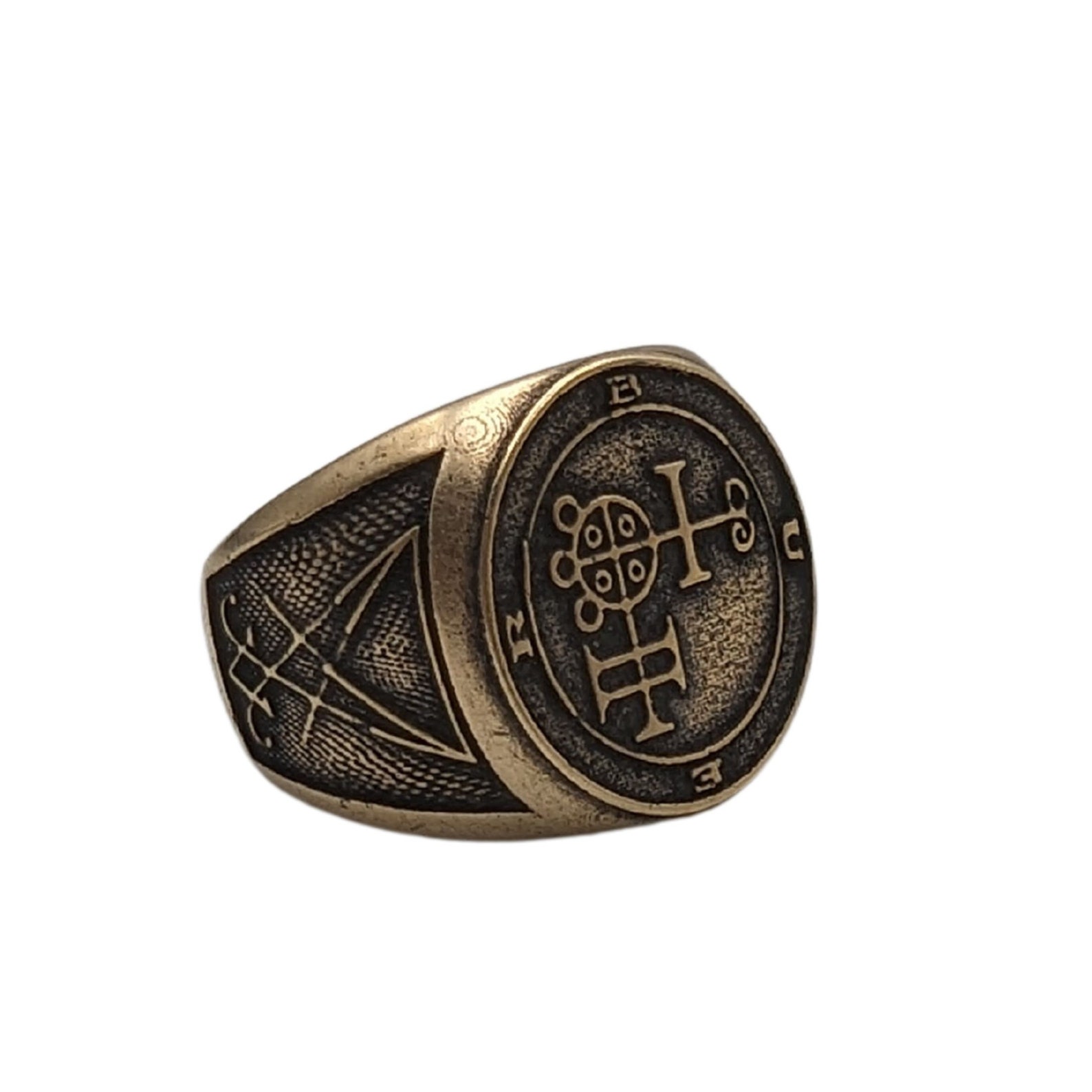 Demon Buer Sigil Ring Occult Gothic Witchcraft Satanic Jewelry - Etsy