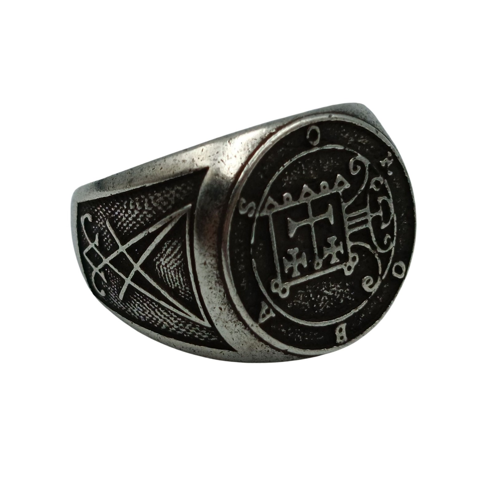 Orobas Demon Sigil Ring Satanic Occult Jewelry - Etsy
