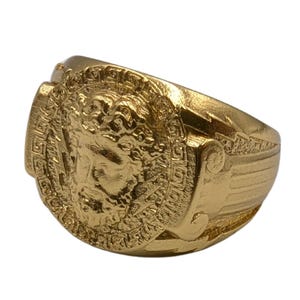 Zeus Signet Ring Men Greek Mythology Jupiter Jewelry - Etsy