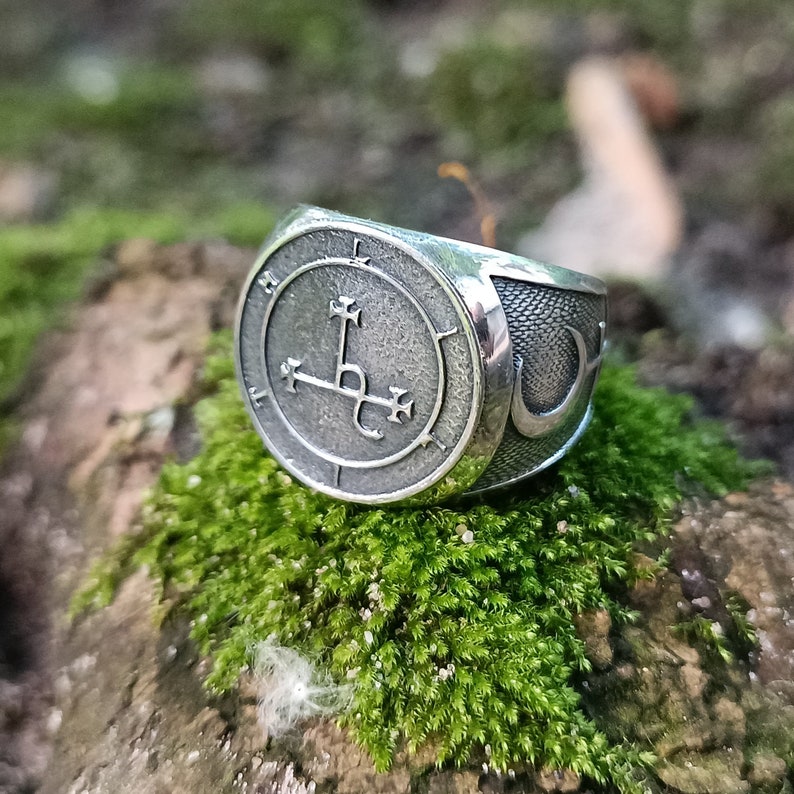 Lilith Sigil Ring Occult Gothic Witchcraft Jewelry Witch - Etsy
