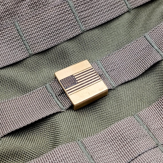 American Flag Patch Tactical Molle Clip Edc Gear Military - Etsy