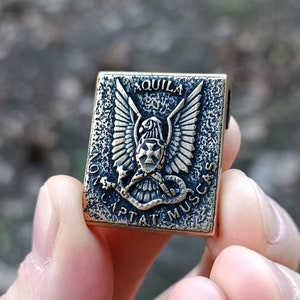 Roman Aquila Eagle Patch Molle Clip Tactical EDC - Etsy