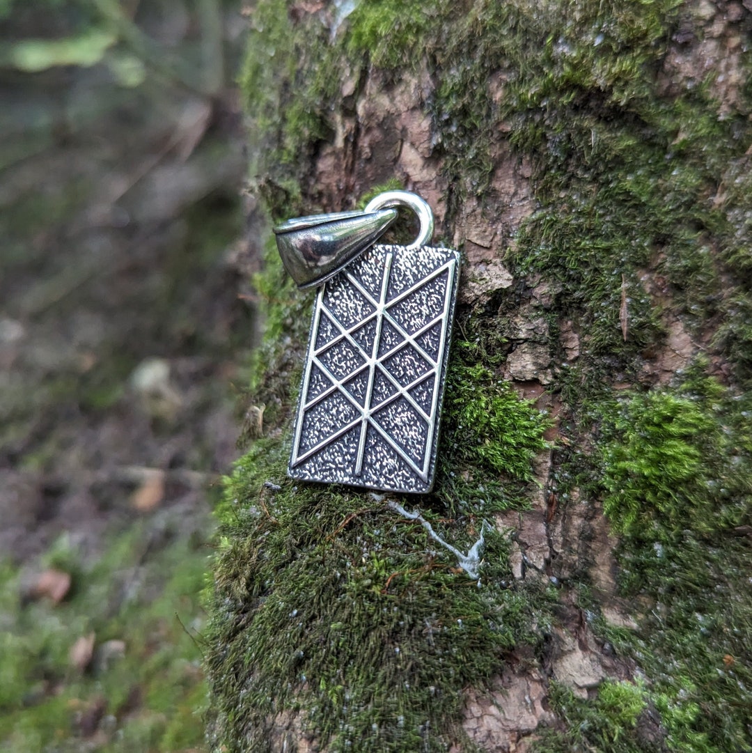 Web of Wyrd Norse Pagan Necklace Rune Jewelry - Etsy