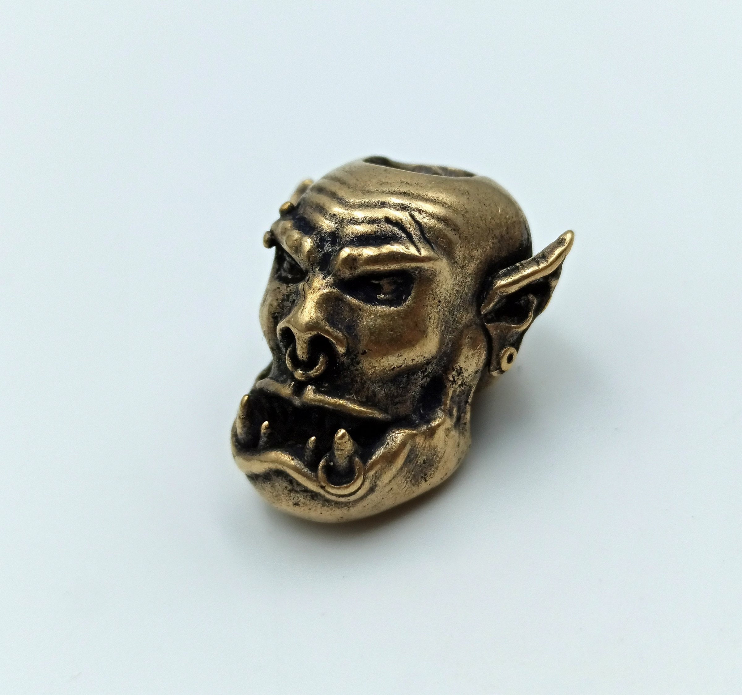 Orc Lanyard Knife Bead Paracord Beads EDC Charms Keychain | Etsy