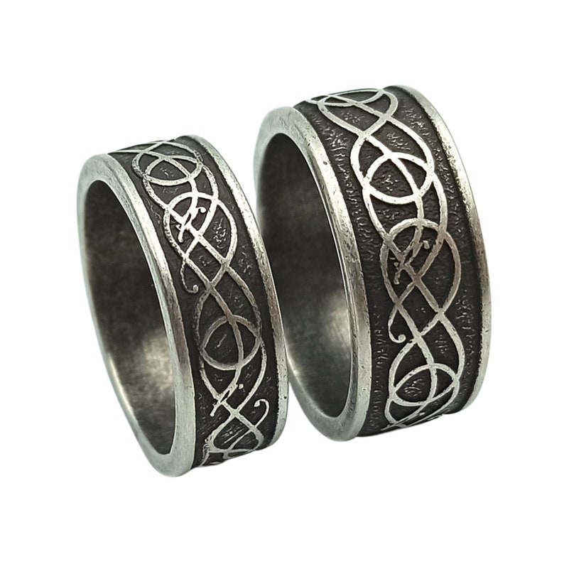 Norse Rings Viking Wedding Ring Nordic Jewelry - Etsy