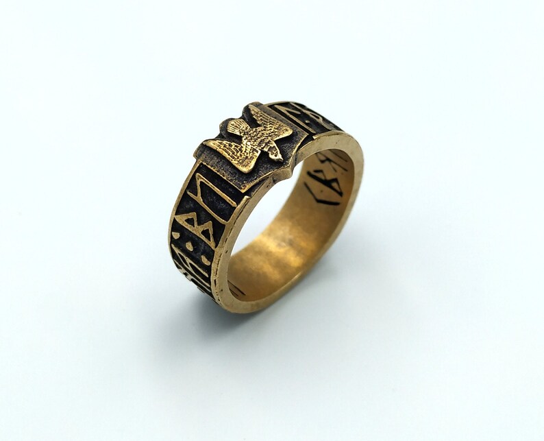 Norse Slavic Ethnic Mens Ring Viking Warrior Jewelry - Etsy
