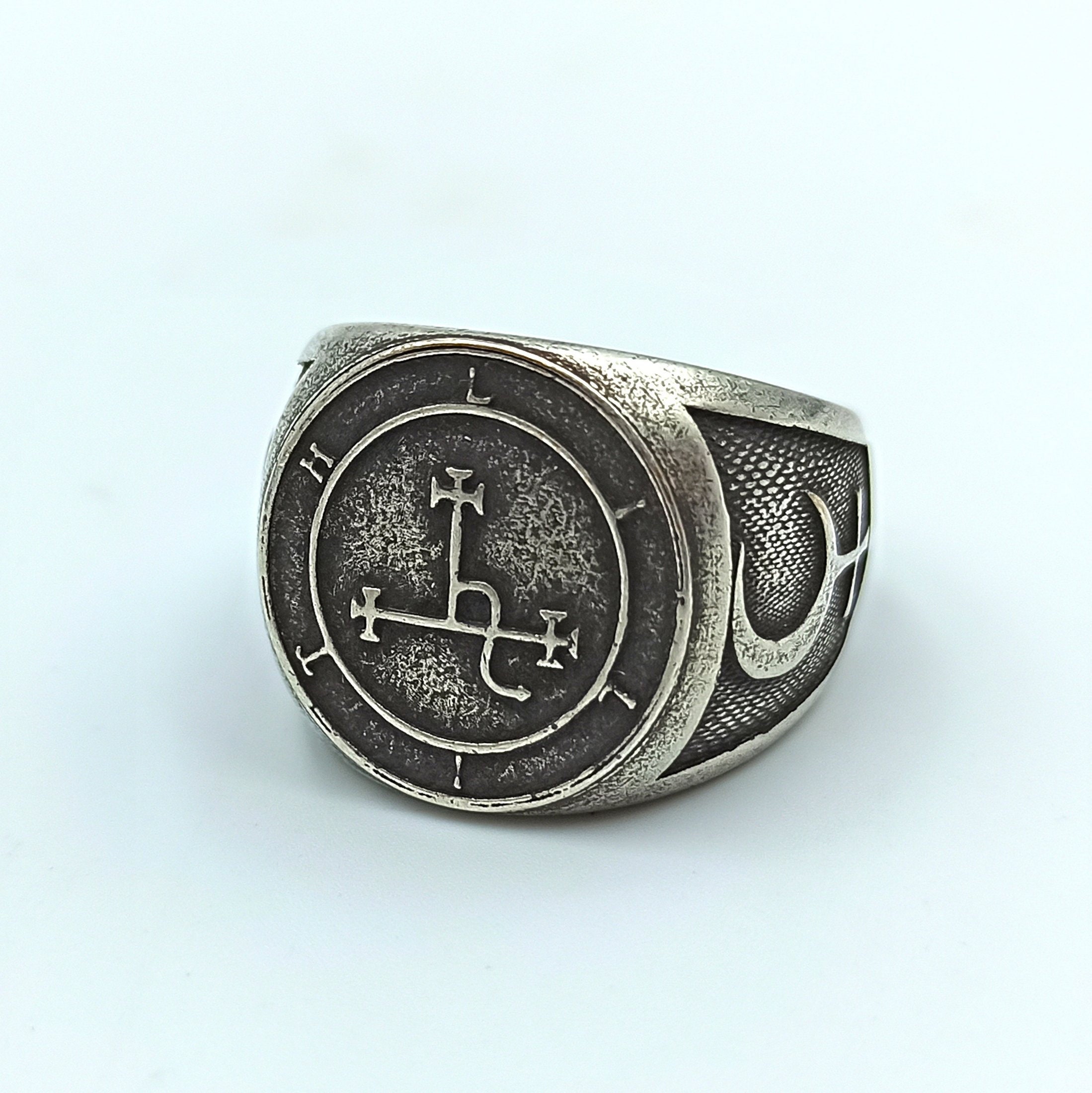 Lilith sigil ring occult gothic witchcraft jewelry witch | Etsy