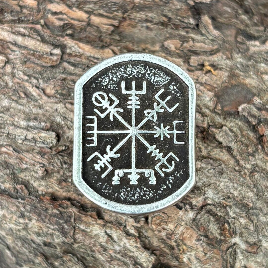 Vegvisir Runic Compass Paracord Bead EDC Viking Beads Accessories - Etsy