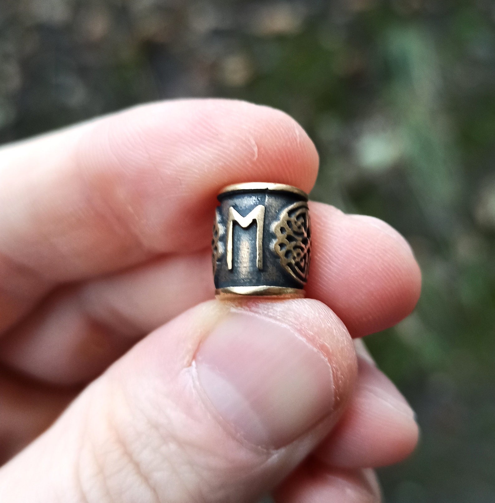 Ehwaz Rune | Viking Runes Beads | Knife Lanyard Bead - Etsy