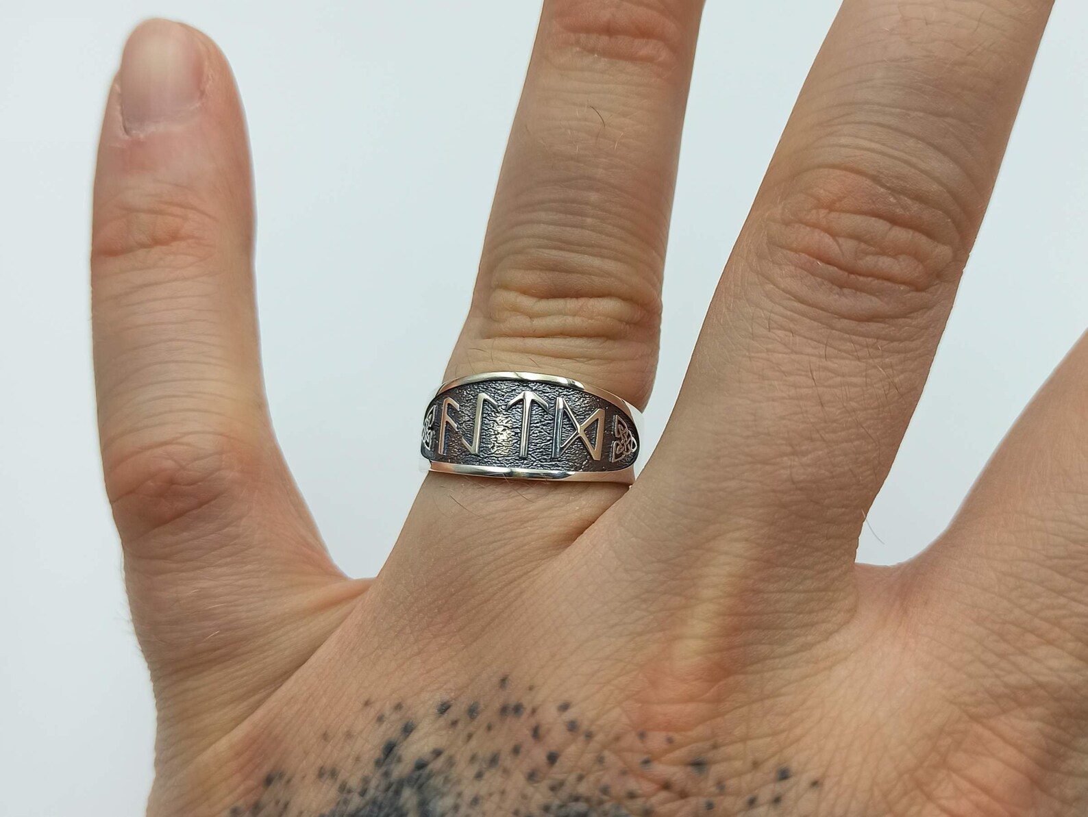 Norse Runes Custom Ring Viking Rune Jewelry for Men and | Etsy
