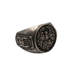 Aquila Spqr Ring Ancient Roman Eagle Mens Jewelry - Etsy