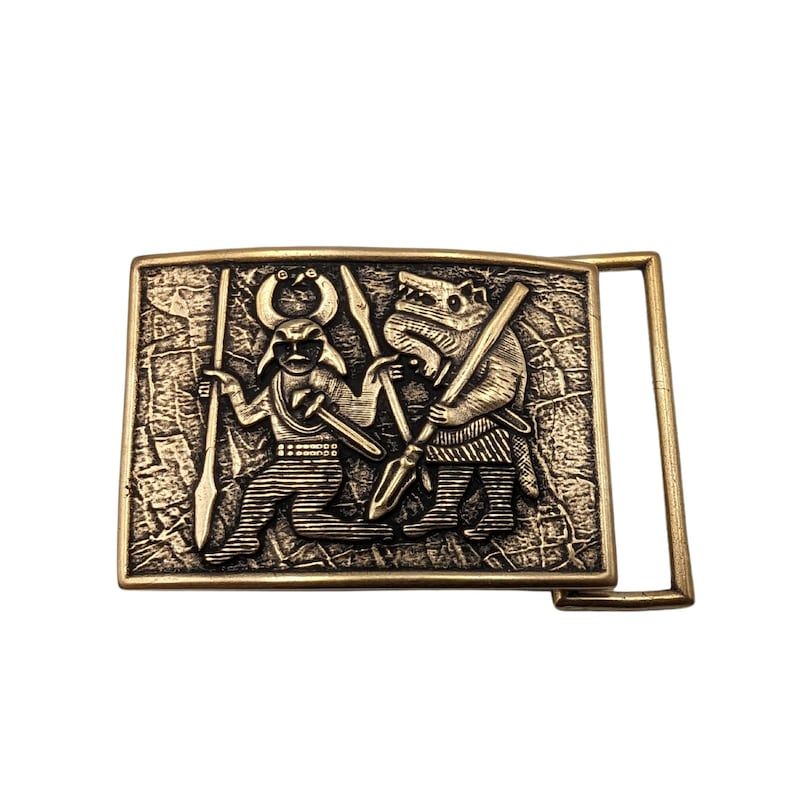 Viking Warrior Berserker Belt Buckle Norse Pagan Accessories - Etsy