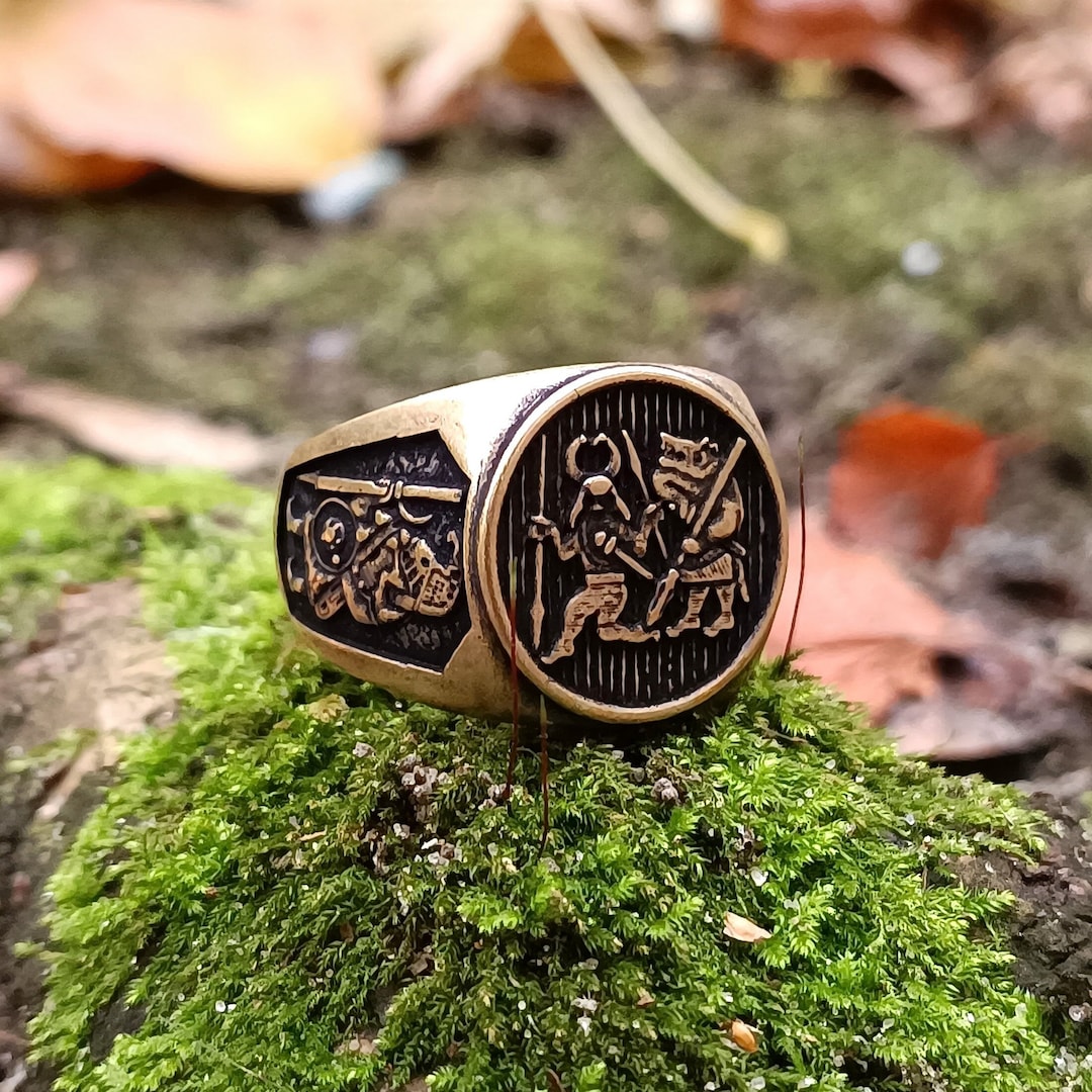 Ancient Viking Ring Nordic Replica Mens Norse Jewelry - Etsy