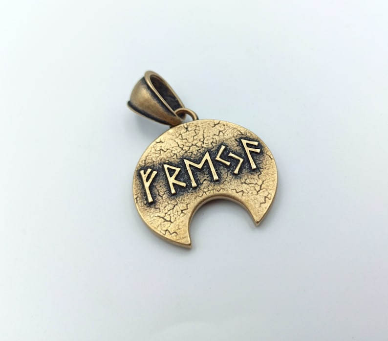 Freya goddess valkyrie rune pendant Viking norse jewelry | Etsy