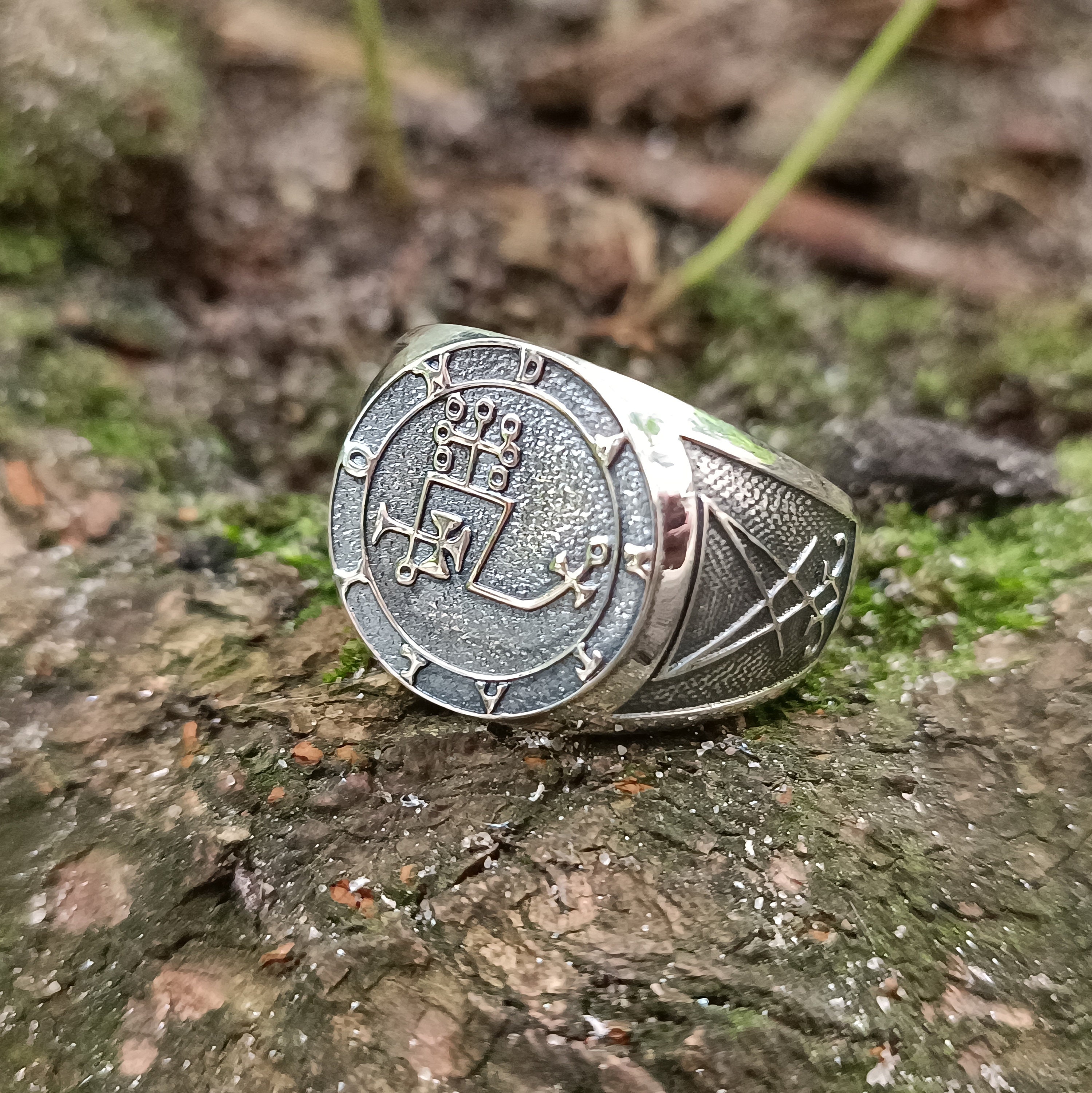 Dantalion Demon Sigil Occult Ring Gothic Jewelry - Etsy UK