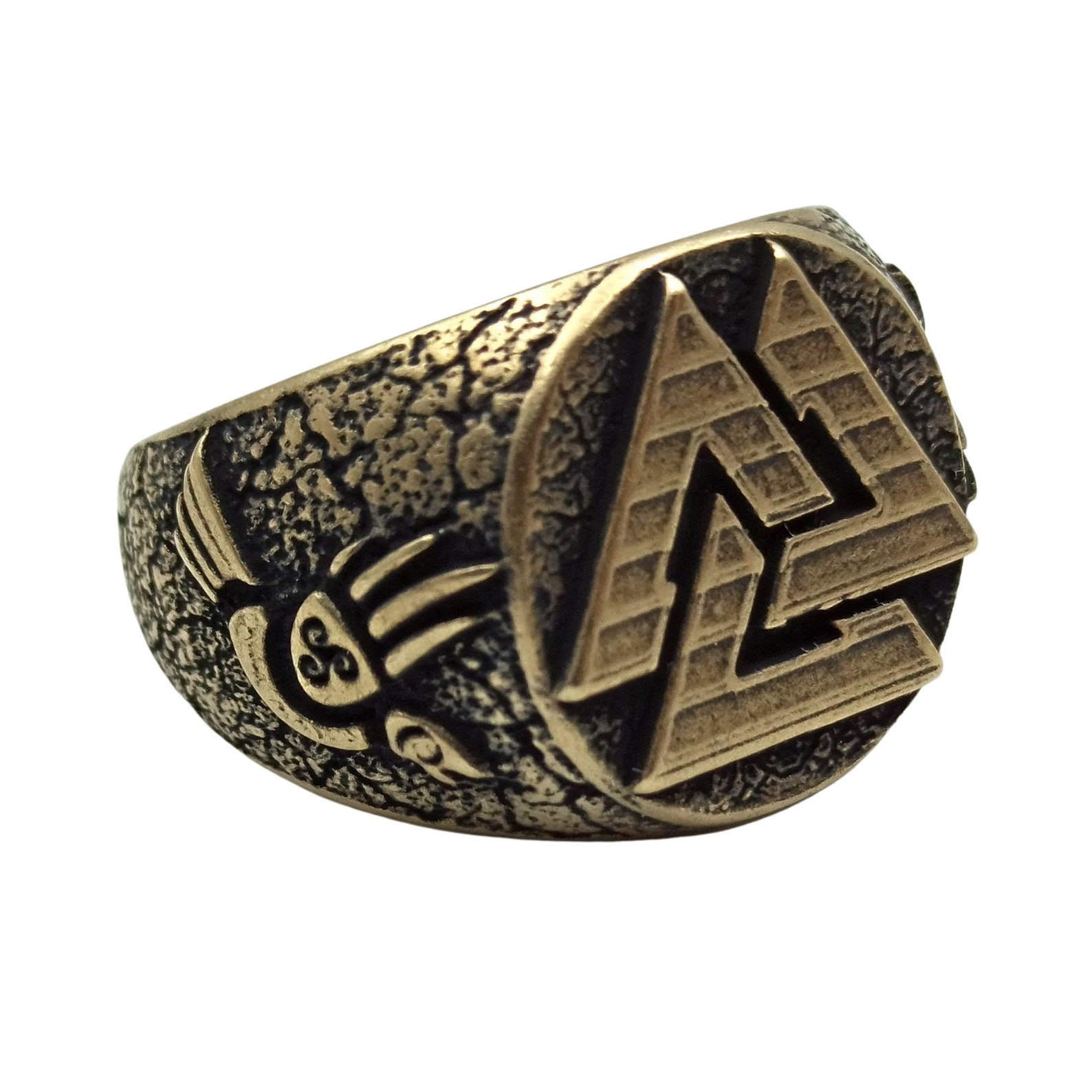 Valknut Odin Ring Viking Norse Asatru Jewelry - Etsy