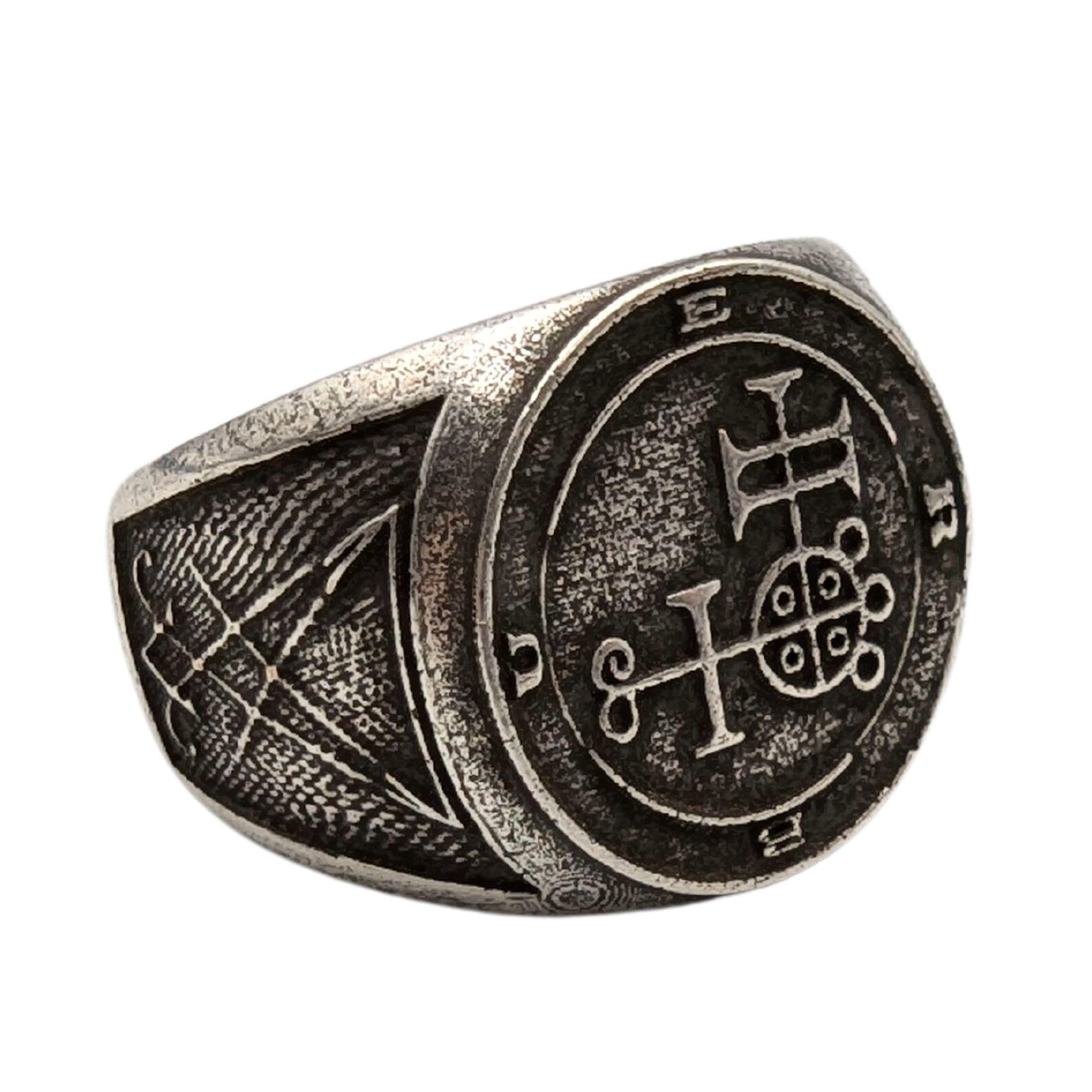 Demon Buer Sigil Ring Occult Gothic Witchcraft Satanic Jewelry - Etsy