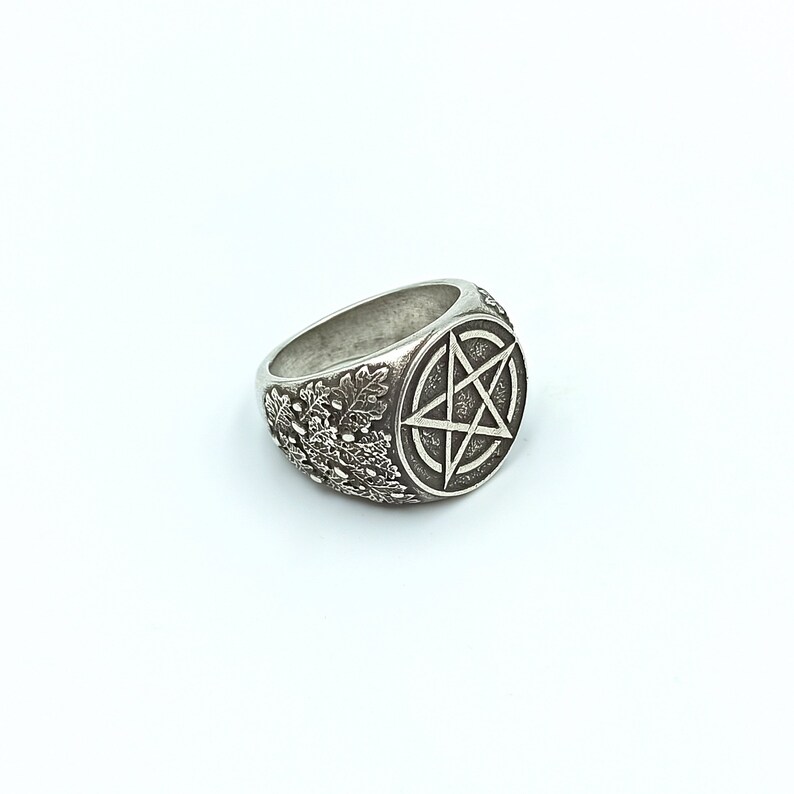 Wiccan Magic Pentacle Ring Witchcraft Witchy Jewelry - Etsy