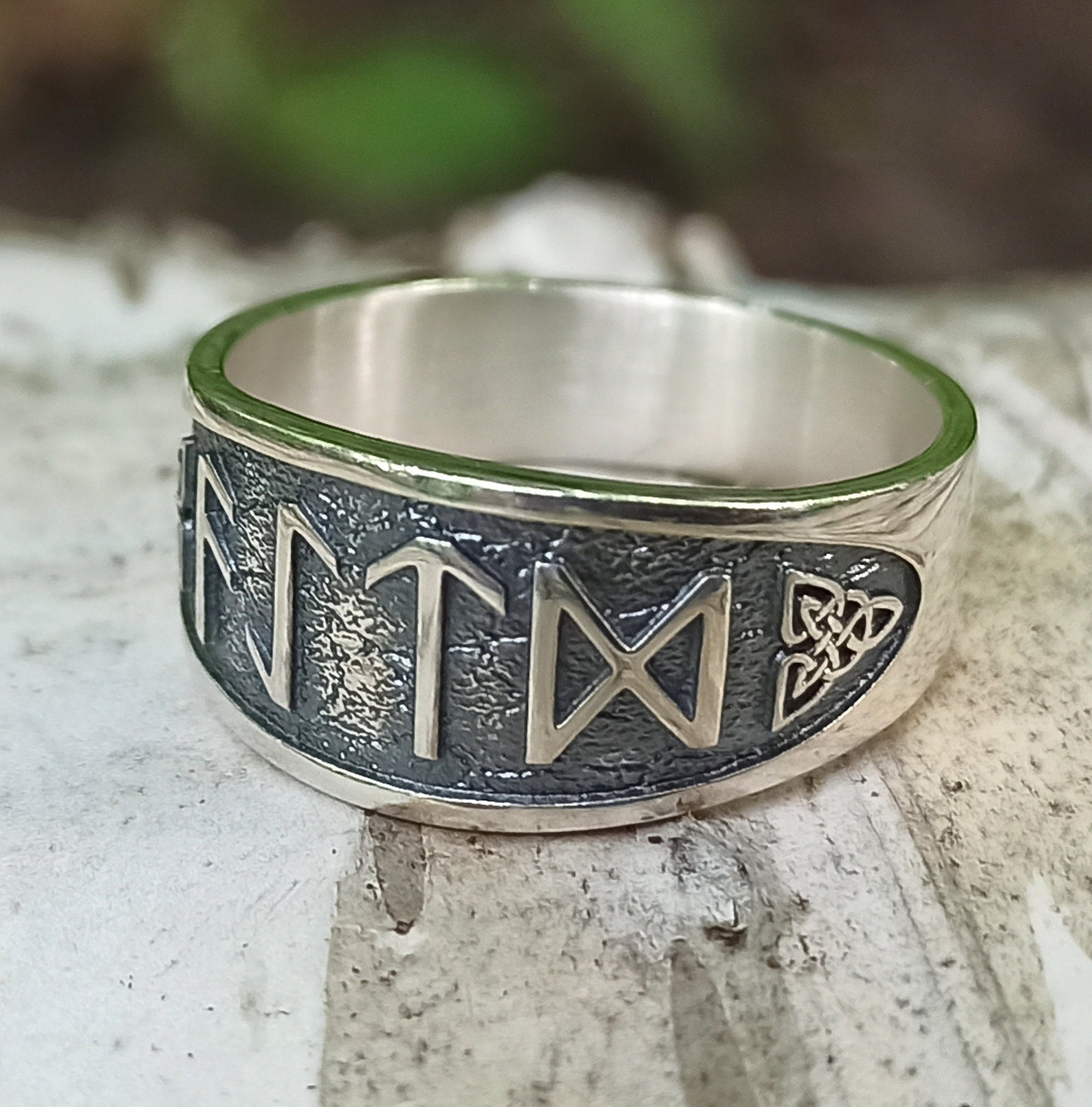 Norse Runes Custom Ring Viking Rune Jewelry for Men and - Etsy