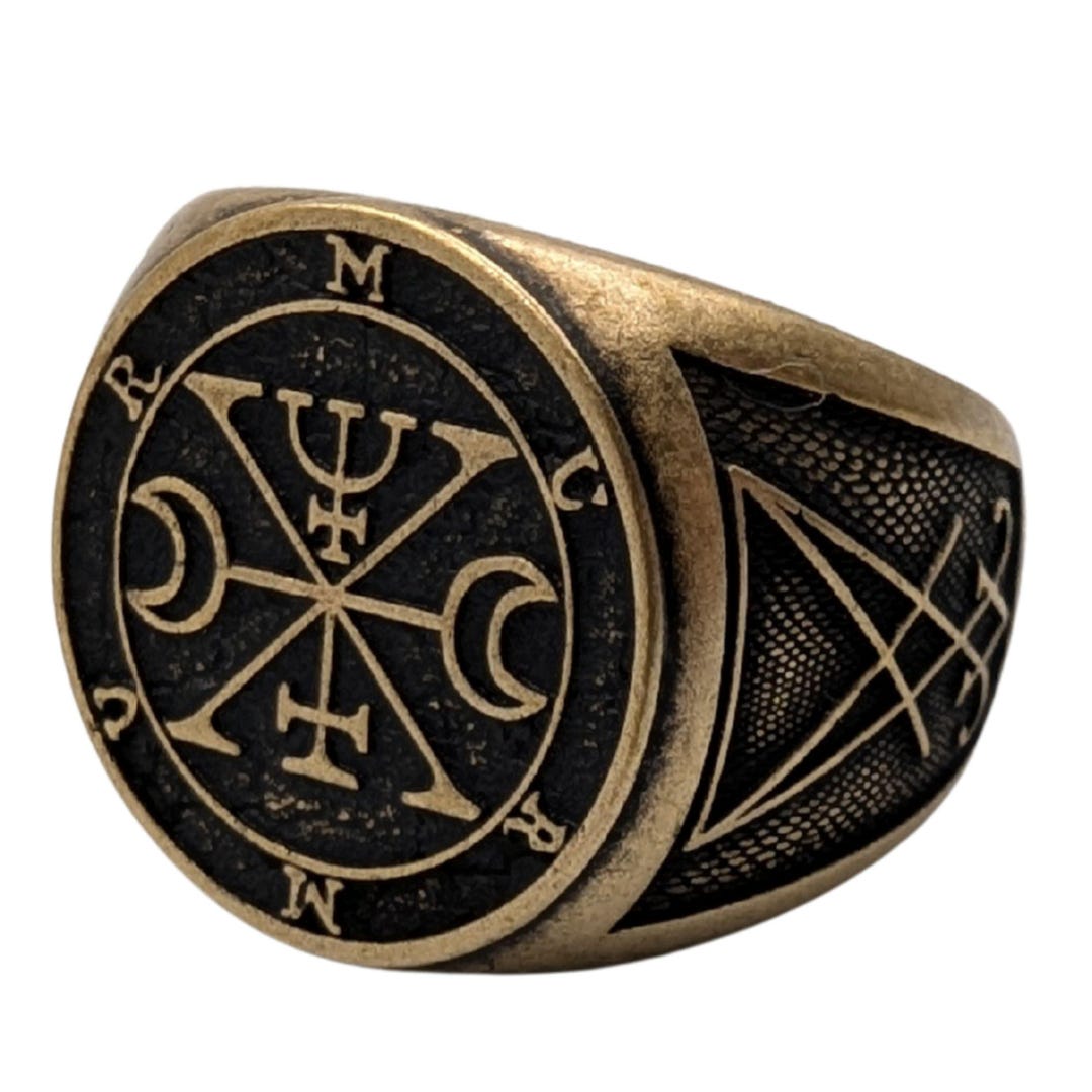 Murmur Sigil Ring Occult Jewelry Gothic Satanic Rings - Etsy