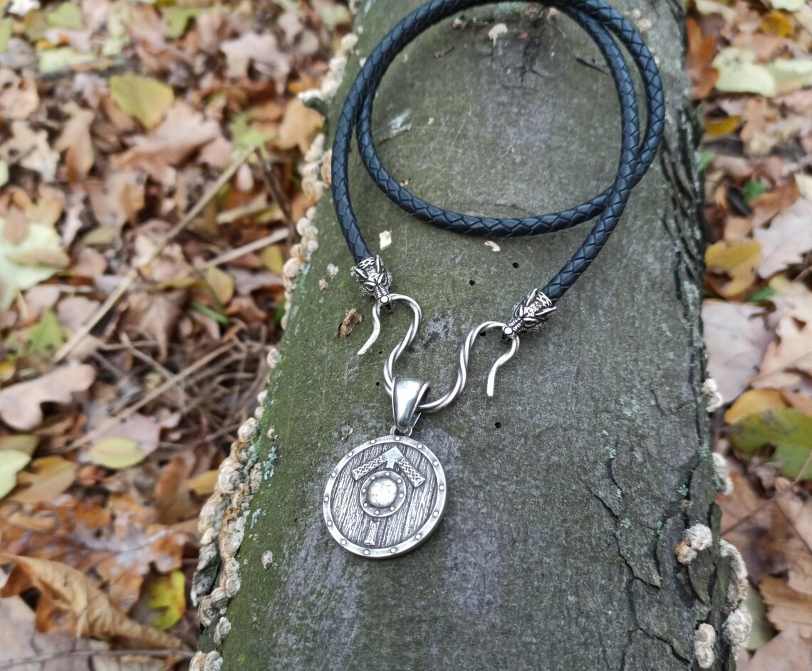 Tyr rune necklace Norse pendant Viking mens jewelry | Etsy