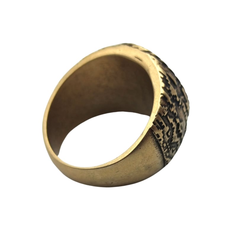 Ukraine Coat of Arms Custom Signet Ring Men Ukrainian Jewelry - Etsy