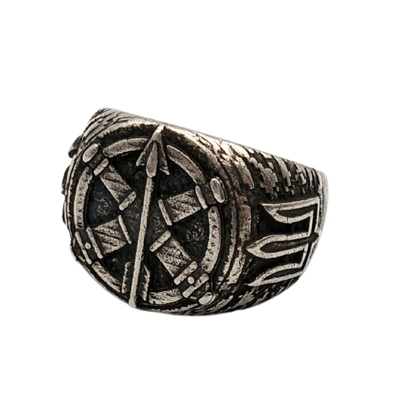 Air Defense Ukrainian Army Ring Military Jewelry Custom Signet Ring Men ...