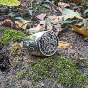 Aquila Spqr Ring Ancient Roman Eagle Mens Jewelry - Etsy