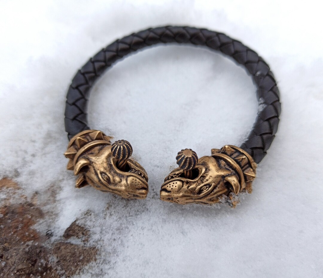 Bull Terrier Custom Mens Bracelet Cuff Wristband | Leather Bangle - Etsy