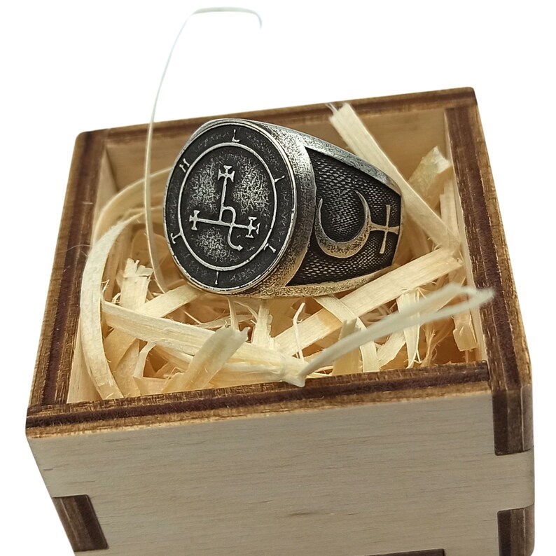 Lilith Sigil Ring Occult Gothic Witchcraft Jewelry Witch - Etsy