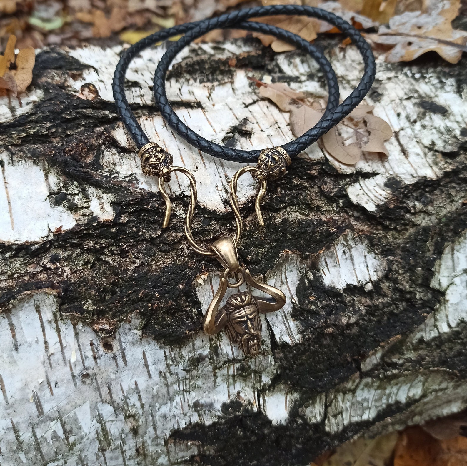 God Veles Bear Necklace Slavic Pagan Jewelry - Etsy