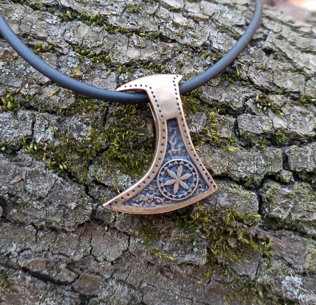 Axe of Perun Pendant | Slavic Amulet | Esoteric Jewelry - Etsy