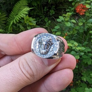 Zeus Signet Ring Men Greek Mythology Jupiter Jewelry - Etsy