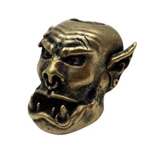 Orc Lanyard Knife Bead | Paracord Beads EDC Charms | Keychain Beads - Etsy